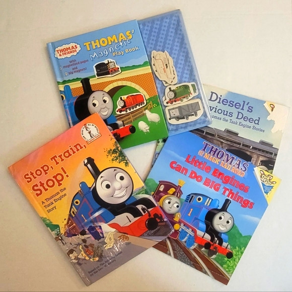 Thomas & Friends | Toys | Thomas Friends 4 Kids Book Set Blue And ...